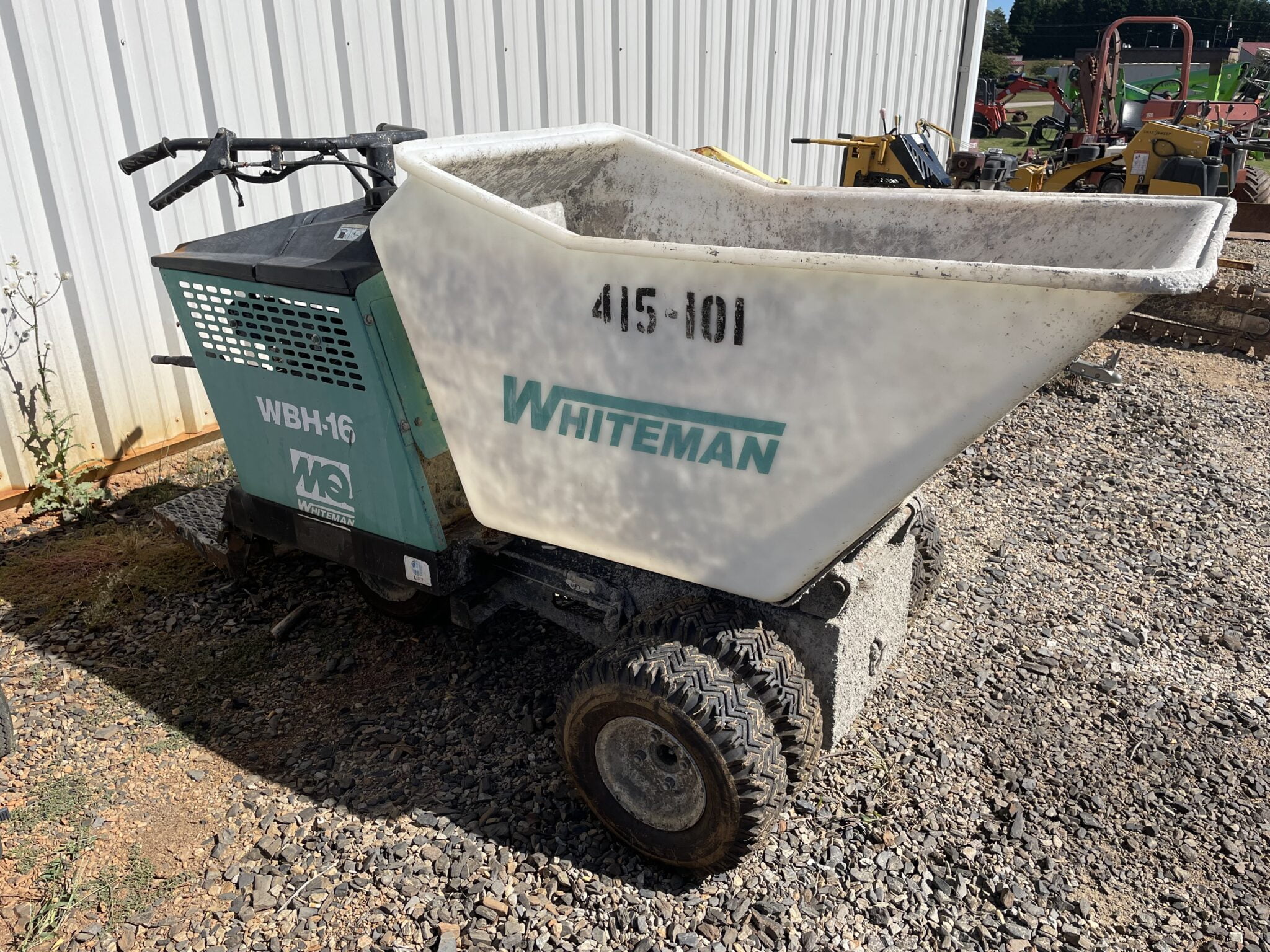 Whiteman Motorized Dump Cart - R&J Tool Rental