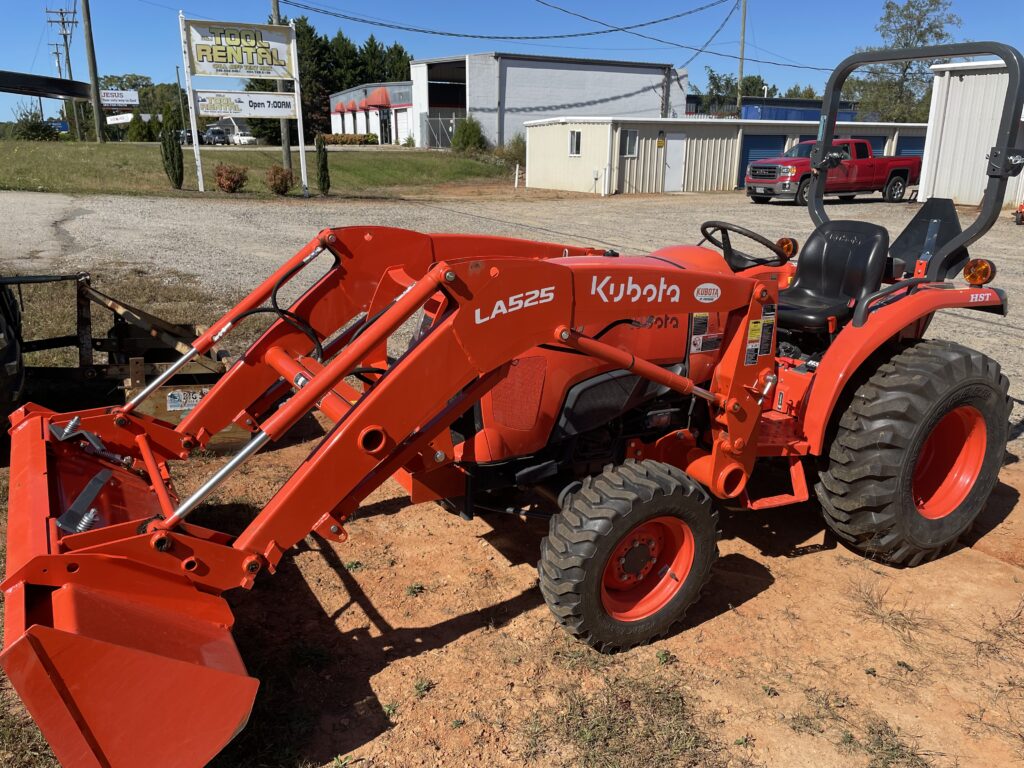 Kubota Tractor with Front Loader - R&J Tool Rental